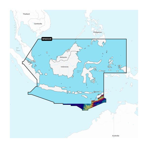 Java & Borneo - Marine Charts | Discontinued | Garmin Indonesia